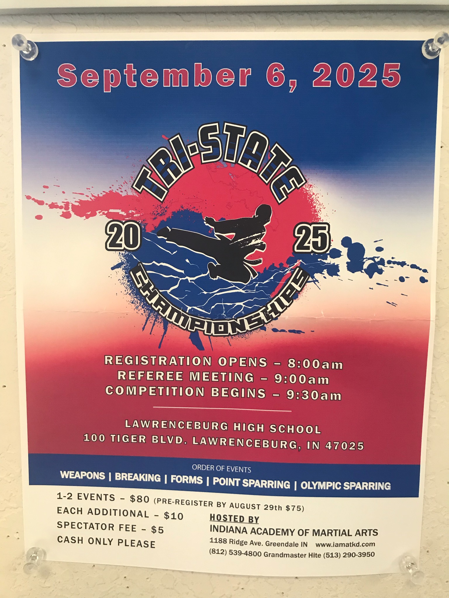 Upcoming TKD Tournament! - Fort Wayne Tae Kwon Do